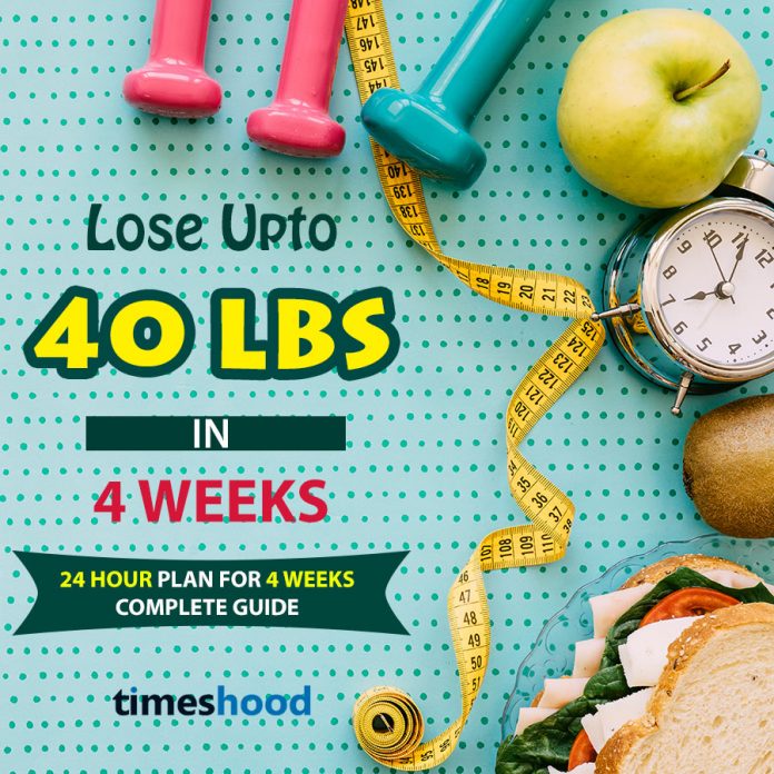 24-Hour Plan to Lose Up To 40 Pounds in 4 Weeks - TIMESHOOD
