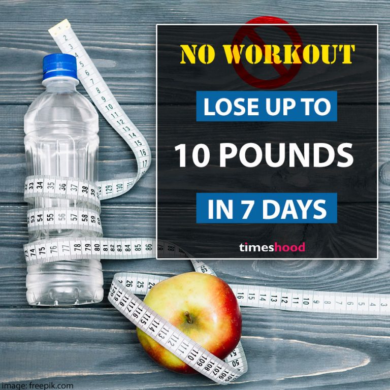 Lose 10 Pounds in a Week: No Gym, No Workouts