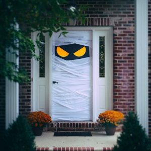 2018 Fun & Spooky Halloween Door Decorating Ideas - TIMESHOOD
