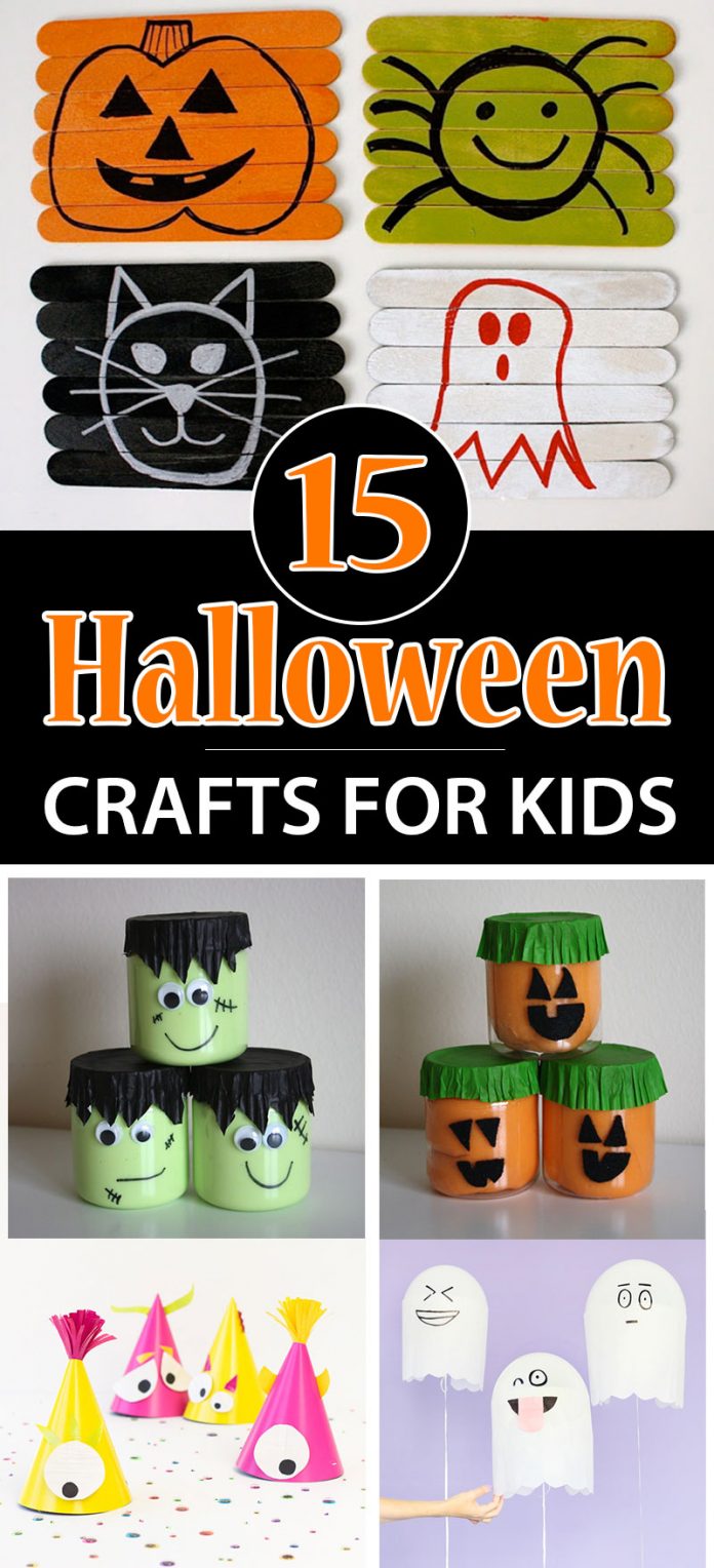 15 Halloween Party Craft Ideas for Kids - TIMESHOOD